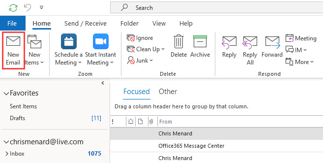 Create A Poll In An Outlook Email Chris Menard Training